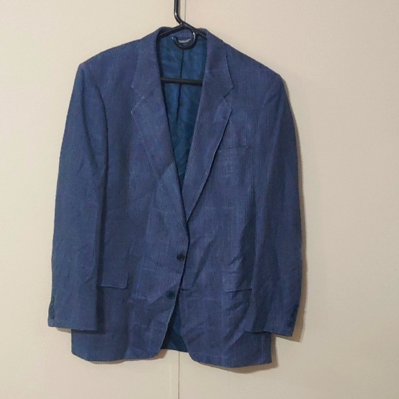 Dior | Suits & Blazers | Christian Dior Mens Blue Silk Blazer | Poshmark